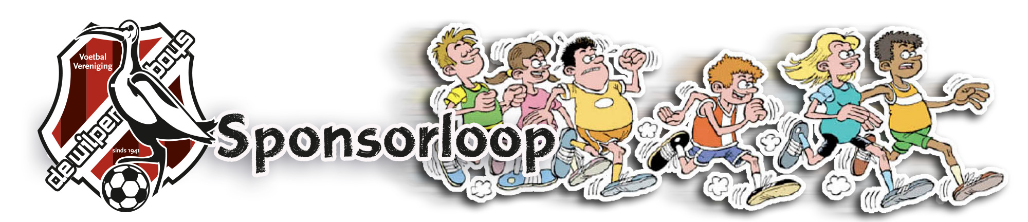 Sponsorloop ‘het Cornertje’ en de terras-overkapping – v.v. De Wilper Boys